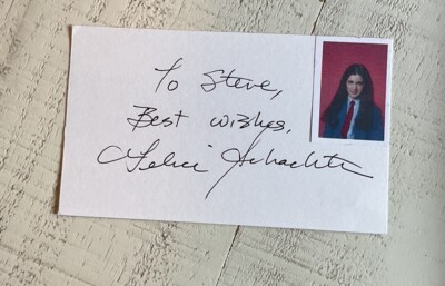 Autograph Felice Schachter Actress: Facts of Life, Law & Order Zapped ...