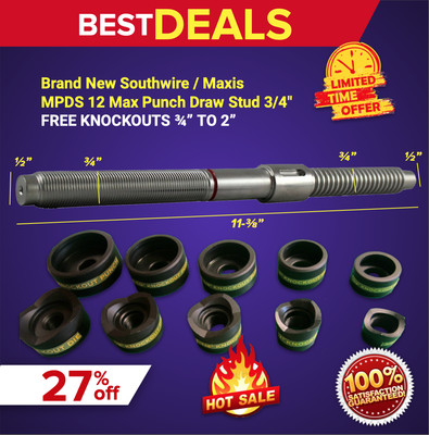 Knockout & Punch Sets - Maxis Punch Set