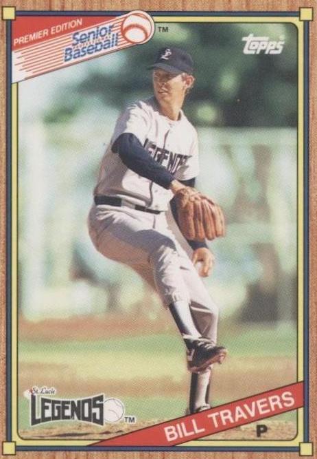 1989-90 Topps Senior Professional Baseball Association - Bill Travers ...