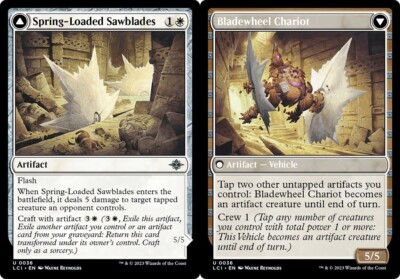 SPRING-LOADED SAWBLADES x4 mtg NM Lost Caverns of Ixalan 4 Unc | eBay