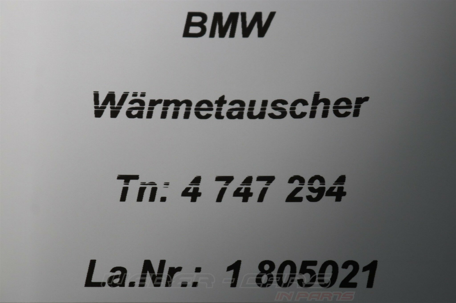 8514515 Wärmetauscher Getriebe Ölkühler OEM BMW X3 F25 18d G01 20d 25dX ...