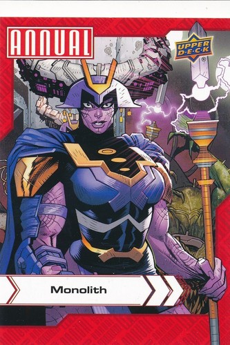 #60 MONOLITH 2022-23 2023 Upper Deck Marvel Annual HULK | eBay