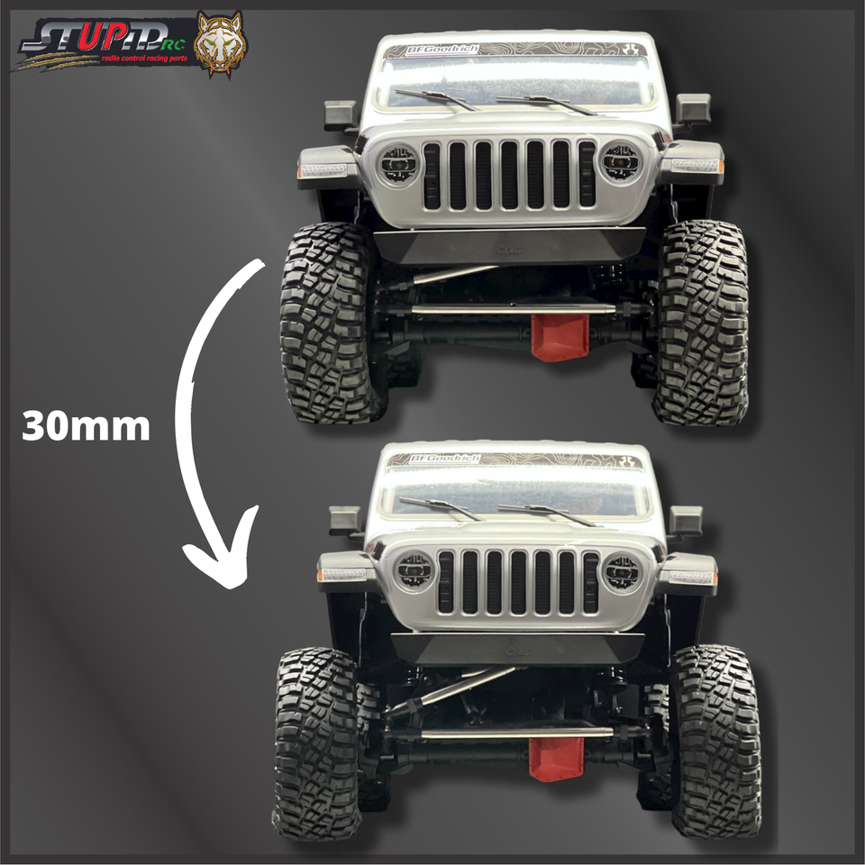 StupidRC Axial SCX6 Wheel Extension Kit 30mm HEX 17mm | eBay