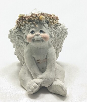 Dreamsicle Cherub Pretty Angel Figurine By Kristen DC101 1992 | eBay