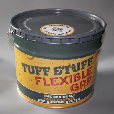 15Kg Flexible GRP Resin for GRP Fibreglass Roof - Tuff Stuff - GREY ...