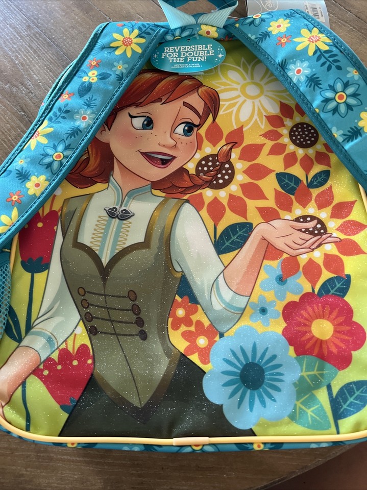 Disney Store Backpack Frozen Ariel Belle Aurora Sofia Princess | eBay
