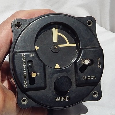 RARE! WW2 Lockheed P-38 Lightning Fighter Type IFF Contactor Gauge ...
