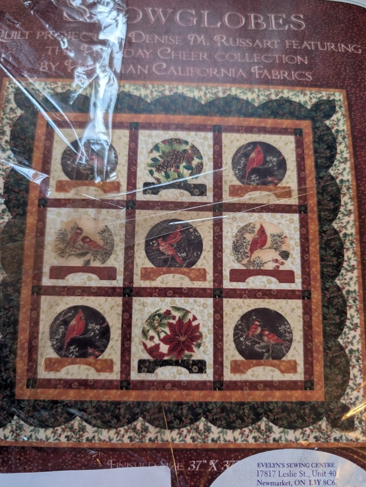 Hoffman California Fabrics – Retired Pattern Quilt Kit with Holiday ...