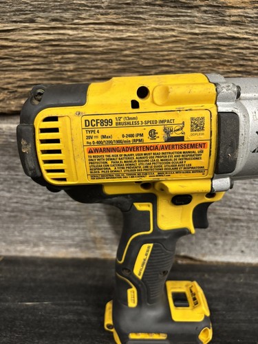 DEWALT 20V Max XR High Torque 1/2 inch Impact Wrench - DCF899 TOOL ONLY ...