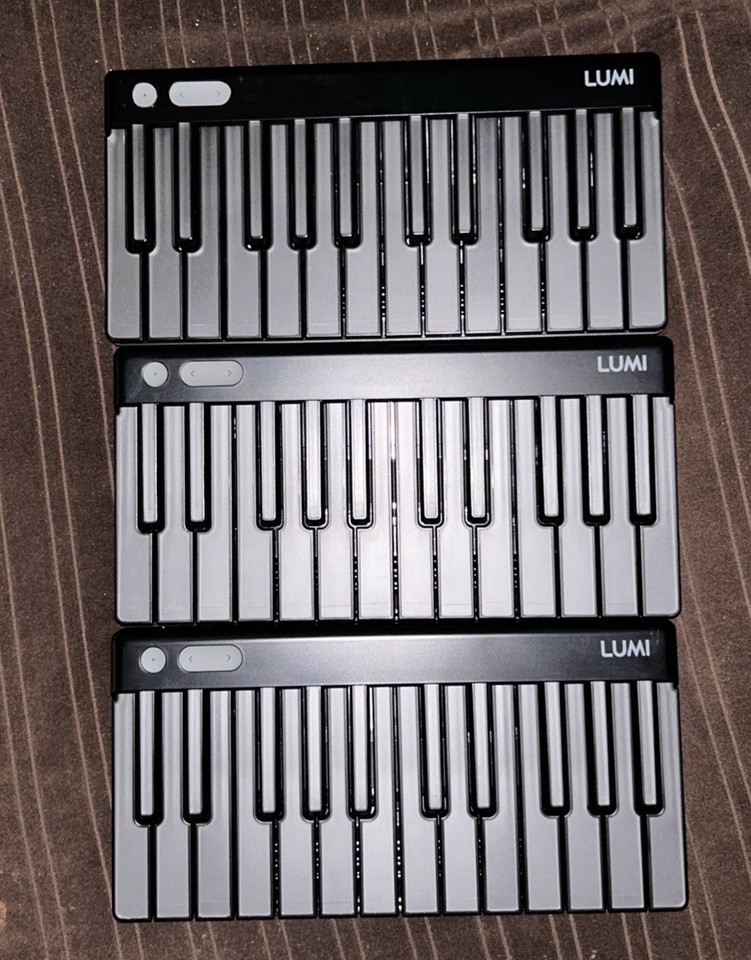 Lumi Keys Keyboard works great VERY CLEAN 3 Available. All Three With ...