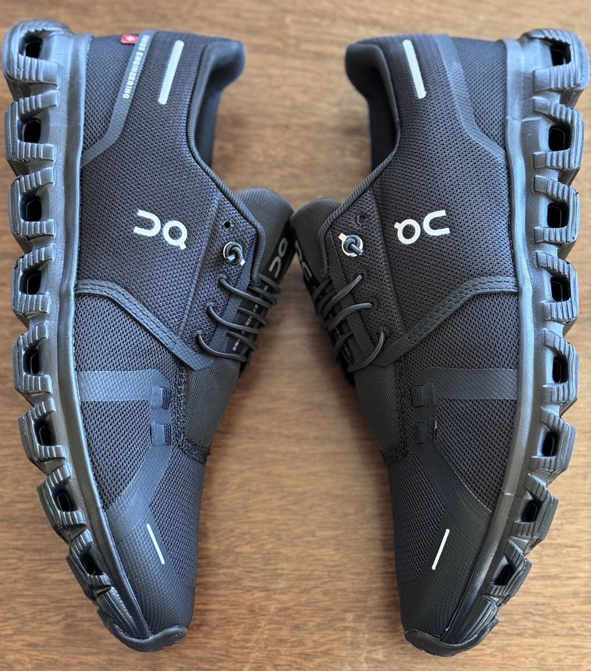 On Cloud 6 Men’s Running Shoes All Black | Multiple Sizes | NIB ...