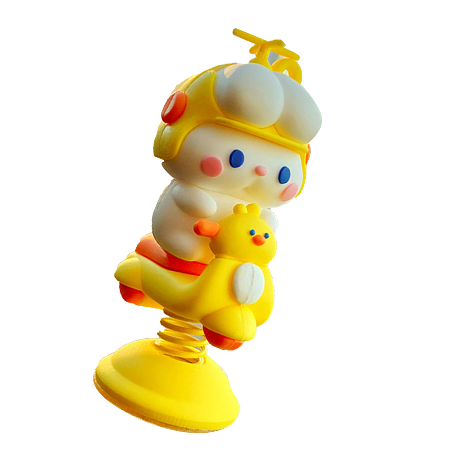 Car Car Dashboard Spring Cute Shaking Doll Figurine Shaking Spring Toys ...