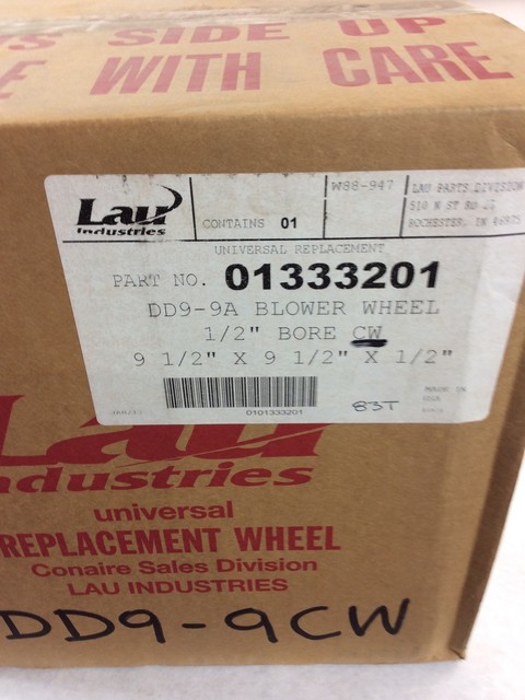 01333201 - LAU - WHEEL DD9-9A .50 CW CC 1SS GALVANIZED - FACTORY for ...