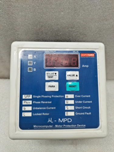 SOFTHARD DXA MICROCOMPUTER MOTOR PROTECTION DEVICE µ-MPD | eBay