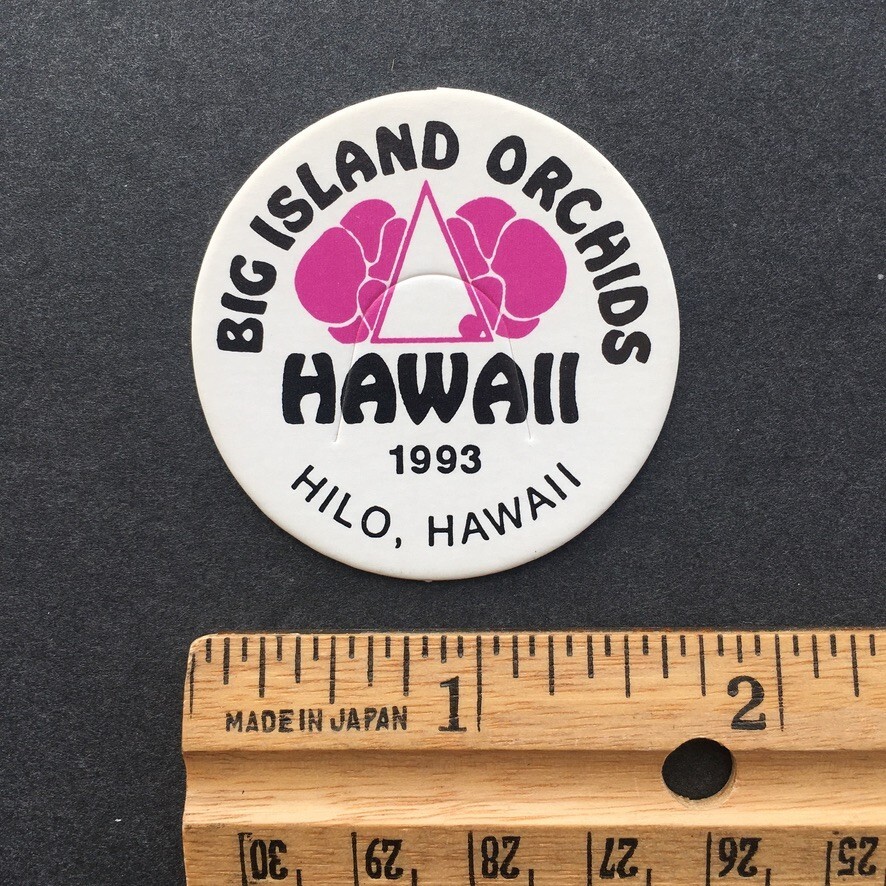 Big Island Orchids Hilo Hawaii Pog Milk Cap Florist Flowers 90s Game ...
