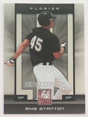 2008 Donruss Elite Extra Edition Mike Giancarlo Stanton Rookie Card NY ...