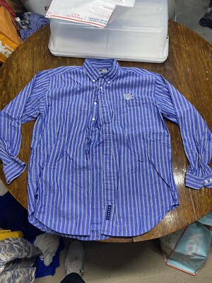 Crable Kentucky NCAA Button Down Long Sleeve Shirt Men's Size XL Blue ...