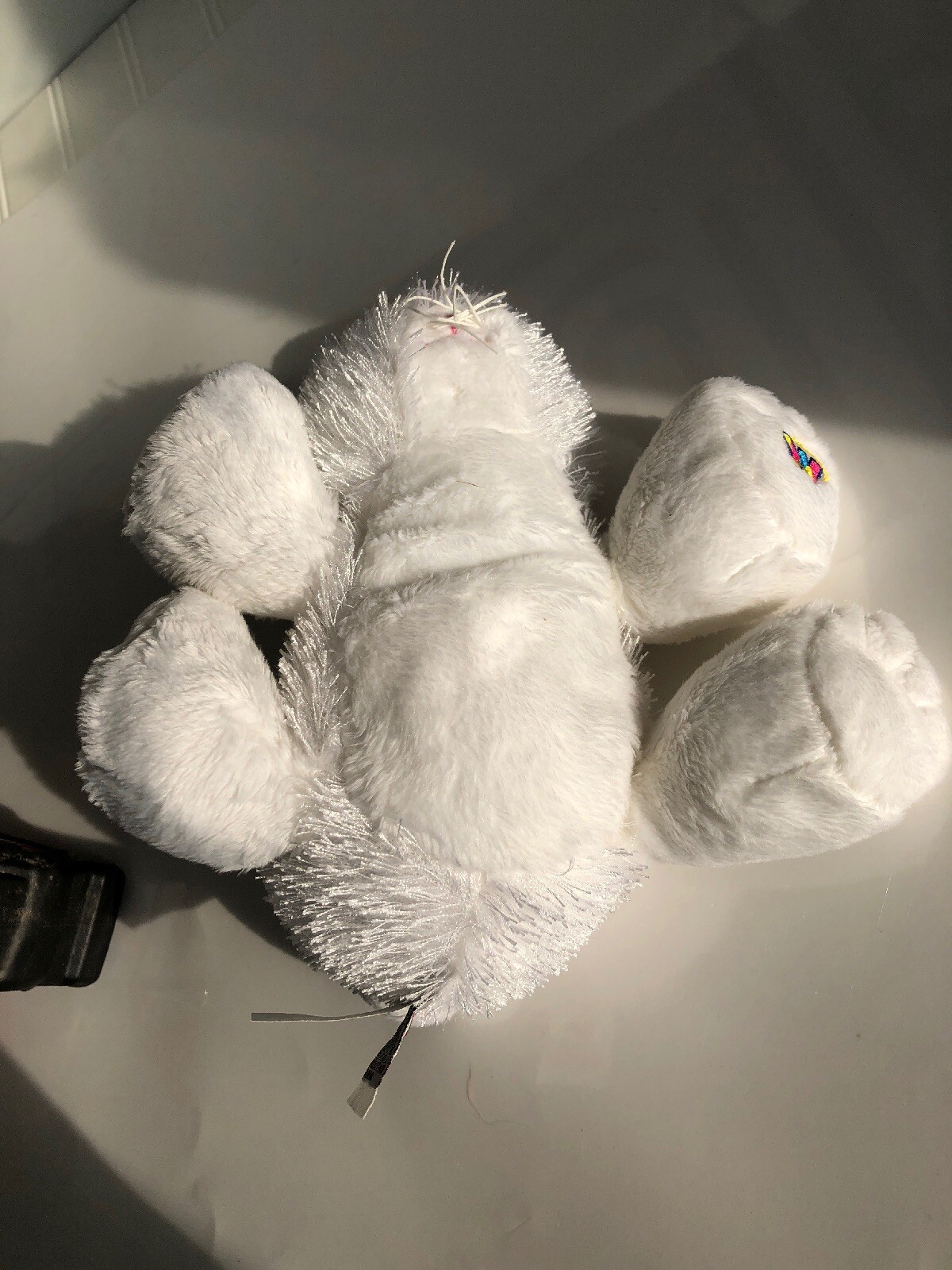 Ganz Webkinz 9" Long White Bunny Rabbit HM078 Plush Stuffed | eBay