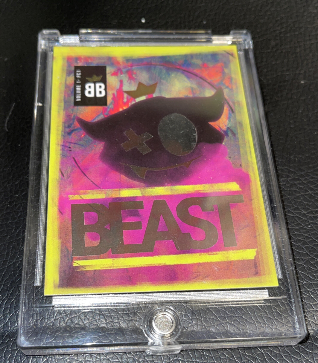 Big Beast Series 1 Collectro Exclusive Promo Card Bam Horror Box ...