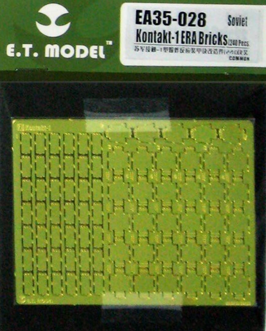 ET Model 1/35 EA35-028 Kontakt-1 ERA Bricks Etching Parts | eBay