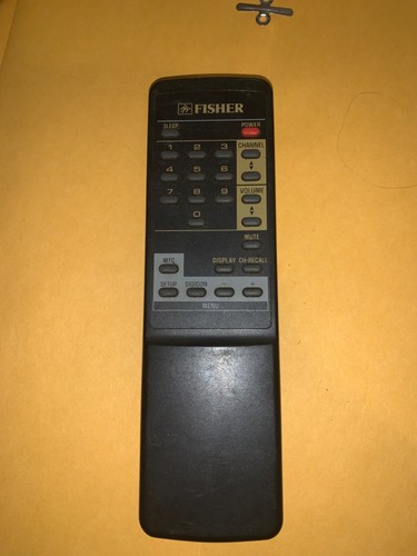 VINTAGE Fisher VCR TV Remote Control #68 | eBay