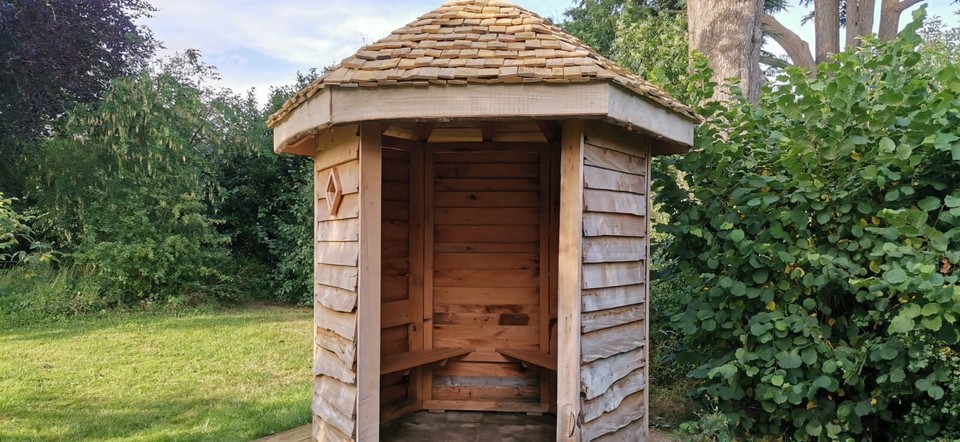 Sweet Chestnut Cladding Waney Edge Cladding Not Larch Pine Cedar Rot ...