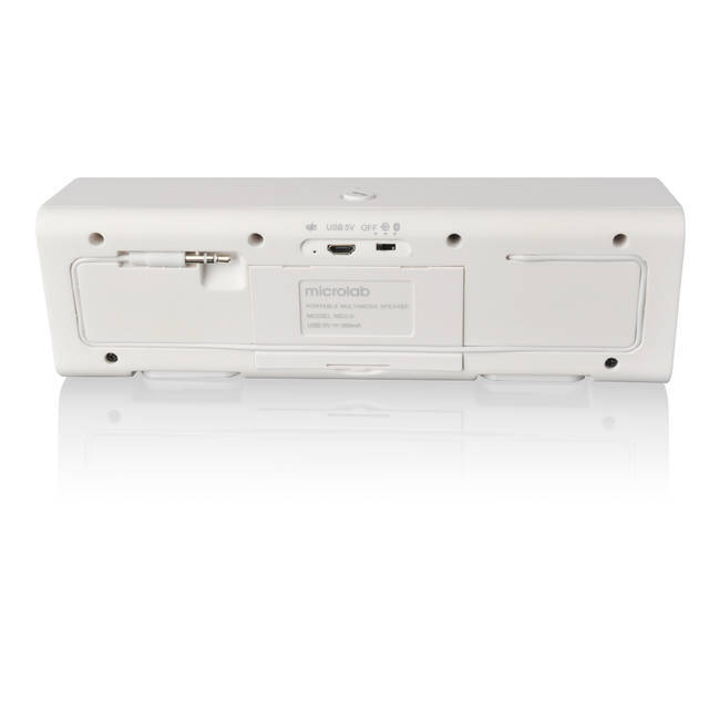 New Microlab MD212 Wireless Bluetooth Portable Stereo Speaker w/ Microphone & | eBay