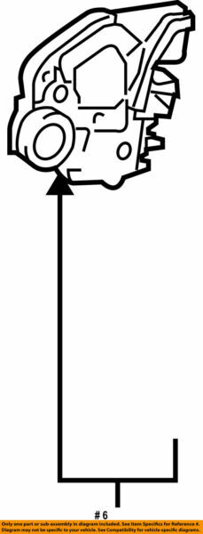 69050-60100 Toyota Lock assy, rear door w/motor, rh 6905060100, New ...