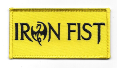 Marvel Comics Iron Fist TV Series Name Logo Embroidered Patch NEW ...