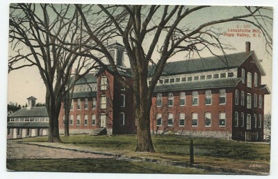 RI ~ Locustville Mill HOPE VALLEY Rhode Island c1908 Washington County ...