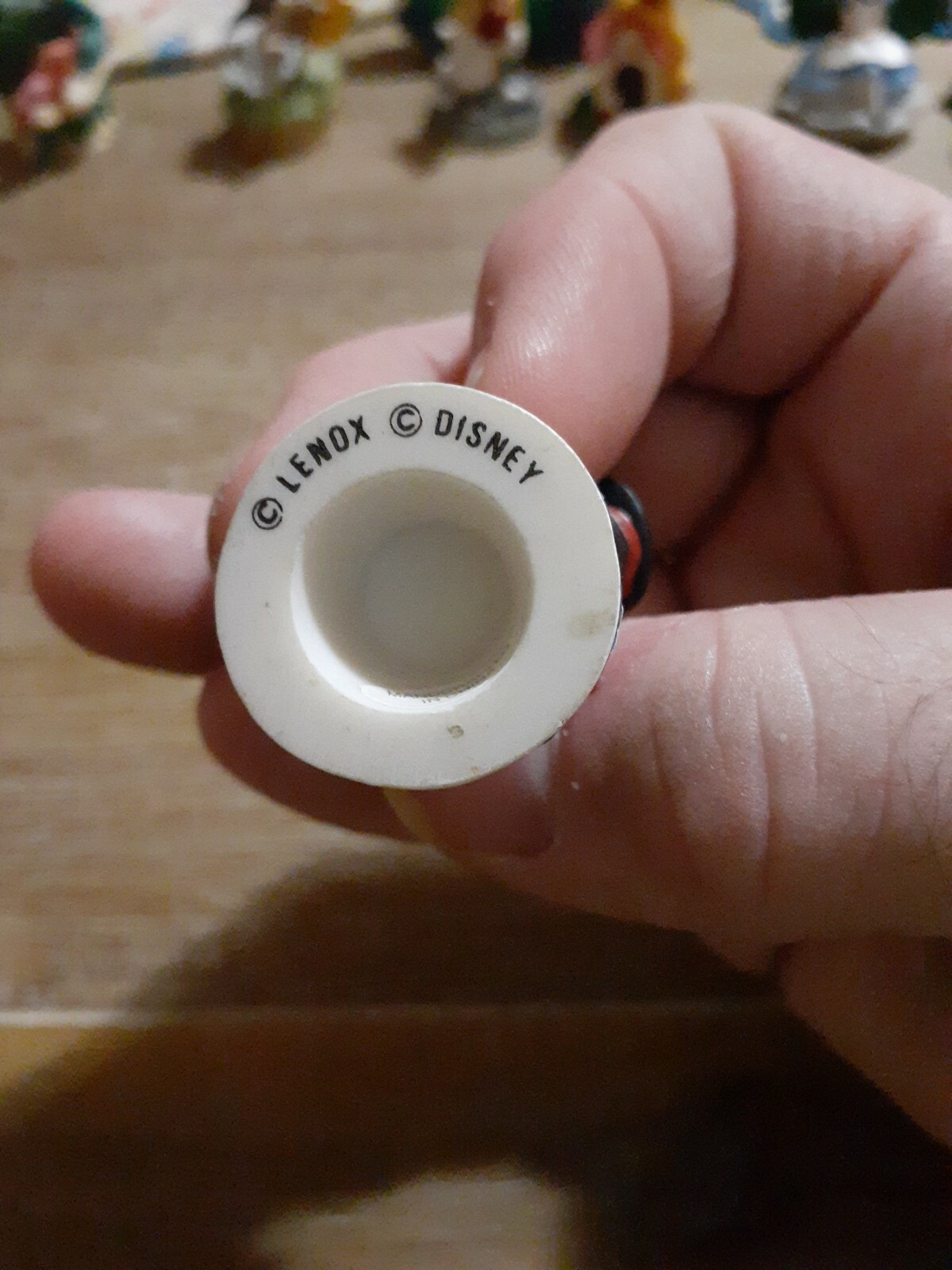 Mickey Mouse Figurine The Disney Magic Thimble Collection by Lenox no ...