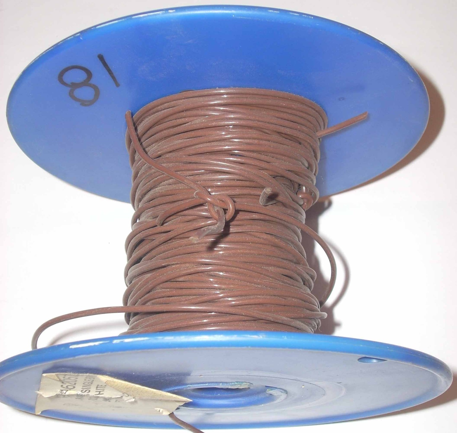Machine Tool Wire #18 Gauge Electrical Brown Insulated Copper Wire 1 lb ...