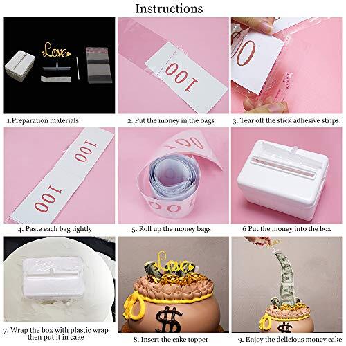 Cake Money Box Money Pulling Cake Making Mold Small 4.3x3.1x2.7 Inch ...