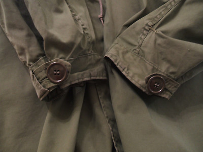 M65 Fishtail Parka , US Army 2 x Cuff Adjuster Buttons ( pair ) Large ...