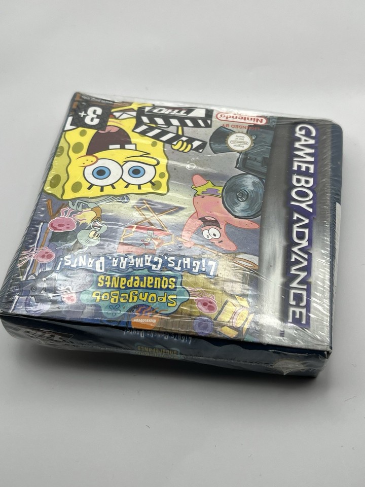 SpongeBob SquarePants: Lights, Camera, Pants! for the Game Boy Advance ...