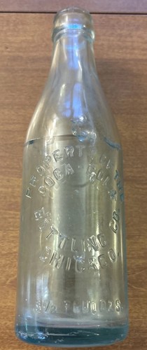 Vintage Coca Cola Bottle Chicago Illinois Old Embossed 6 1/2 Oz | eBay