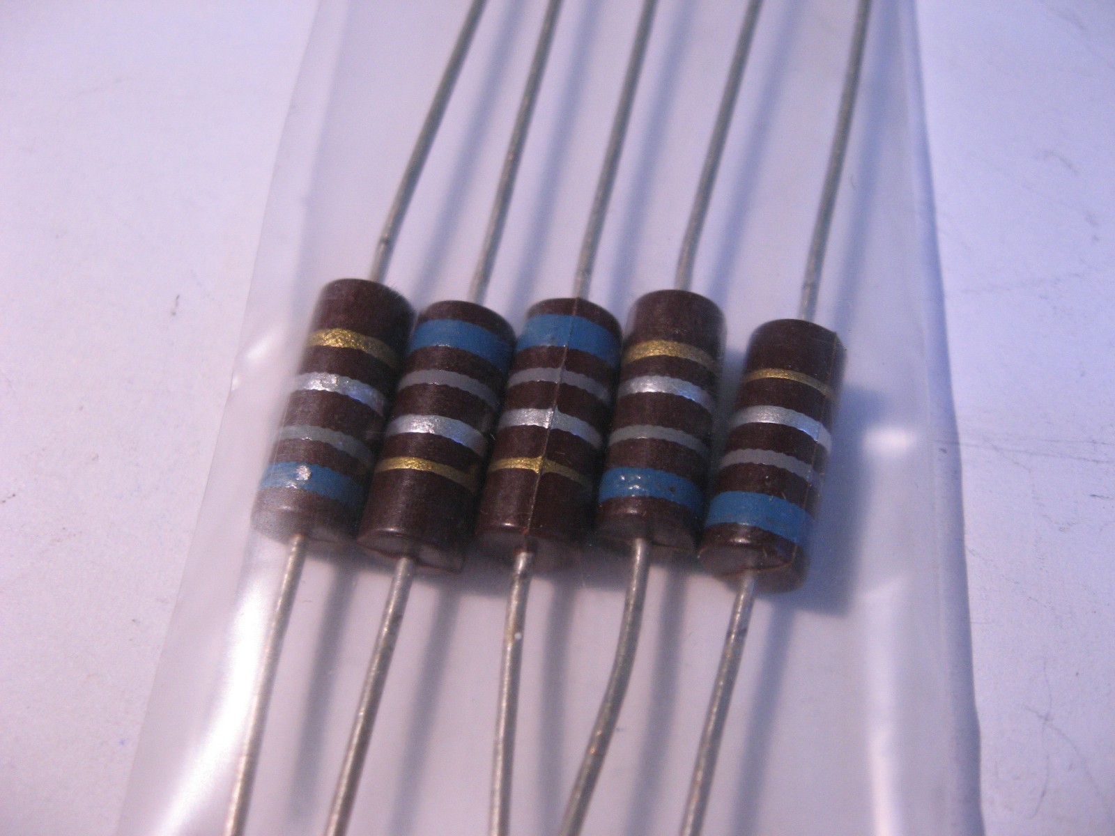 Resistor 1W .68 Ohm R68 5% Carbon Composition 0.68 - NOS Qty 5 | eBay