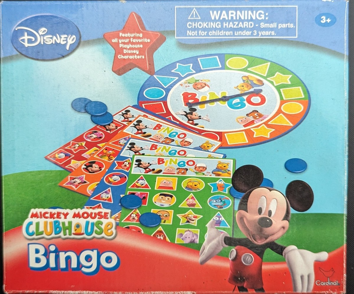 Mickey Mouse Bingo Printable