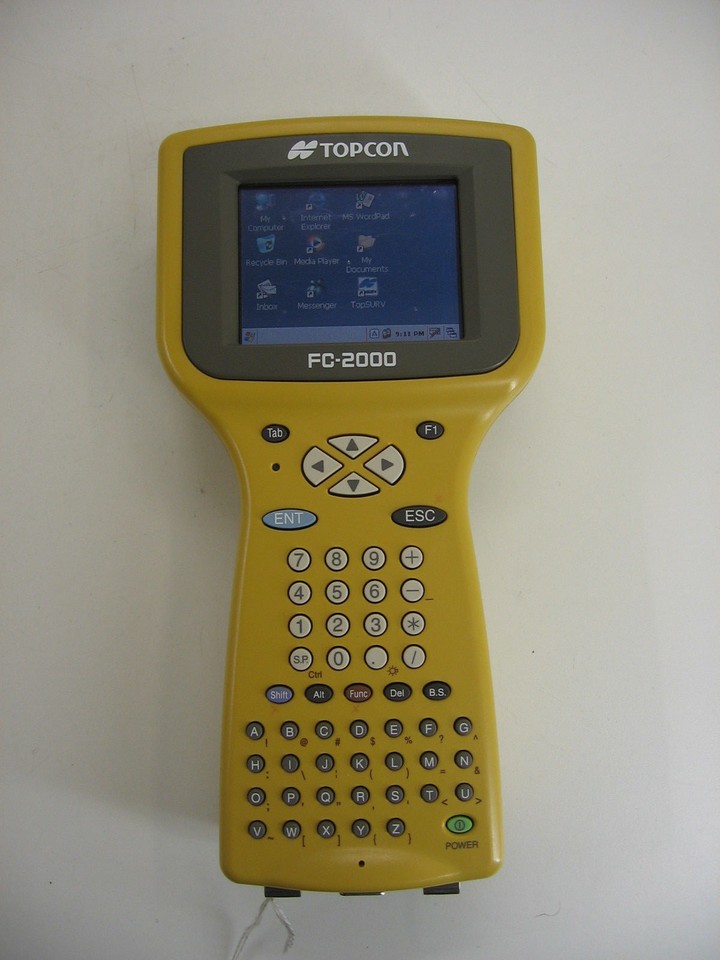 TOPCON FC-2000 DATA COLLECTOR FOR SURVEYING TOTAL STATION ONE MONTH ...