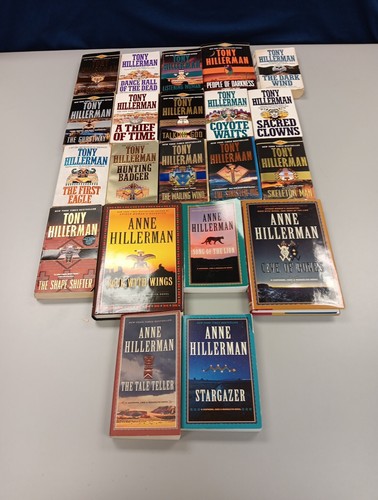 Tony & Anne Hillerman LEAPHORN & CHEE Near Complete Series Lot of 21 | eBay