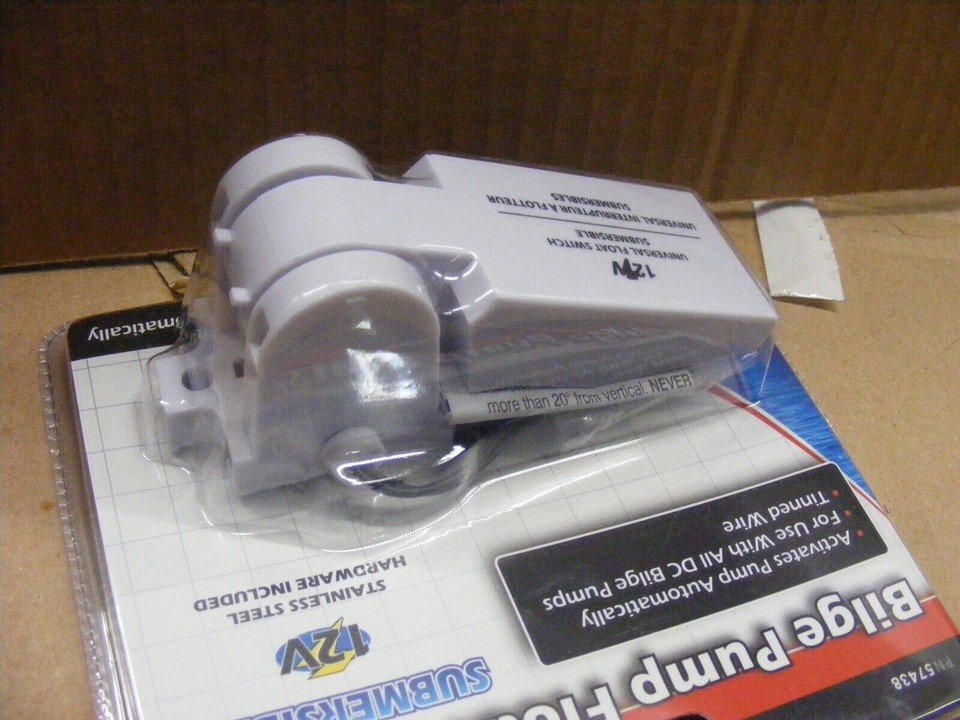 Automatic Float Switch For Bilge Water Pump 12V Boat Marine Boater ...