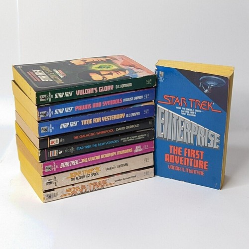 9 x Star Trek Original Series Novel Book Lot Bundle (Paperback, Science ...