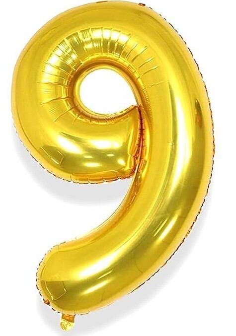 16" 40" Inch Gold Number Alphabet A-Z Letters Balloons Birthday Baby ...