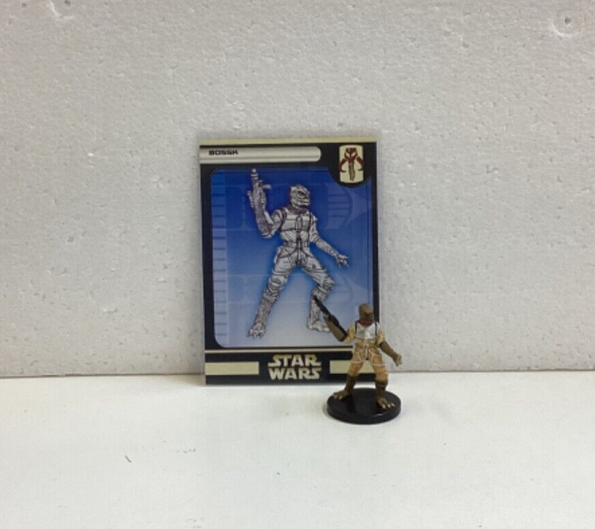 Star Wars Miniatures Rebel Storm Wookie Soldier 20/60 w/Card 2004 WOTC ...