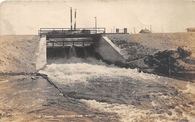 D12/ Thompsonville Michigan Mi Real Photo RPPC Postcard c1917 The Chute ...