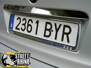 Mini Cooper S Race Sport Quattro Number Plate Surround ABS Plastic | eBay