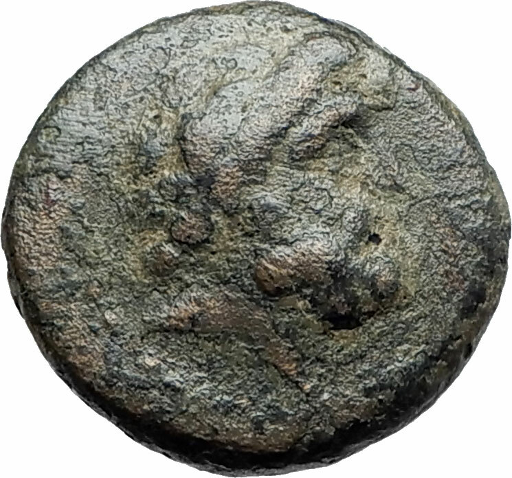 ARADOS in PHOENICIA Authentic Ancient 206BC Greek Coin w ZEUS & GALLEY ...