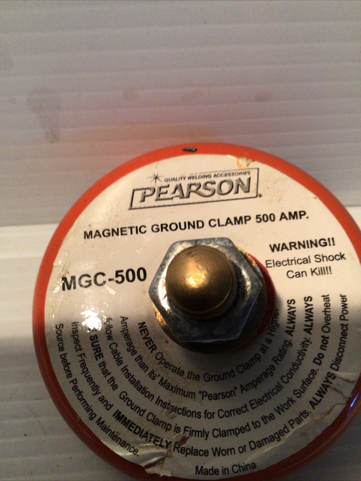 Pearson MGC-500 Magnetic Ground Clamp 500 amp | eBay