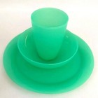 Tupperware Open House 23 Pc Set Cup Plate Bowl Salt Pepper Butter ...