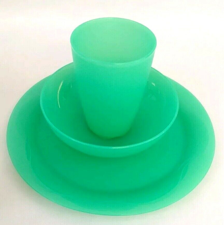 Tupperware Open House 23 Pc Set Cup Plate Bowl Salt Pepper Butter ...